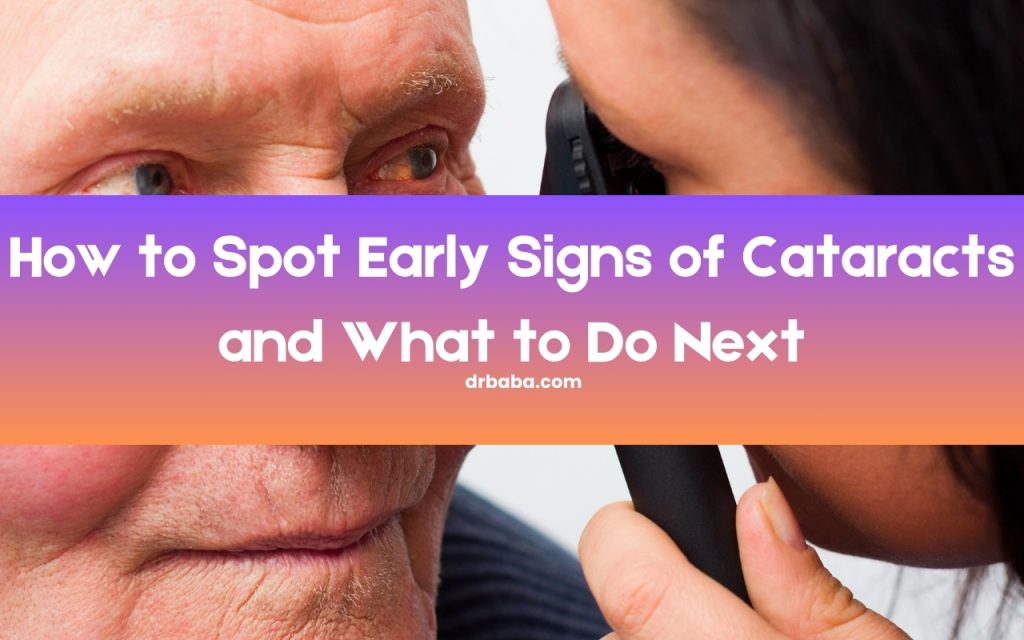 How to Spot Early Signs of Cataracts and What to Do Next